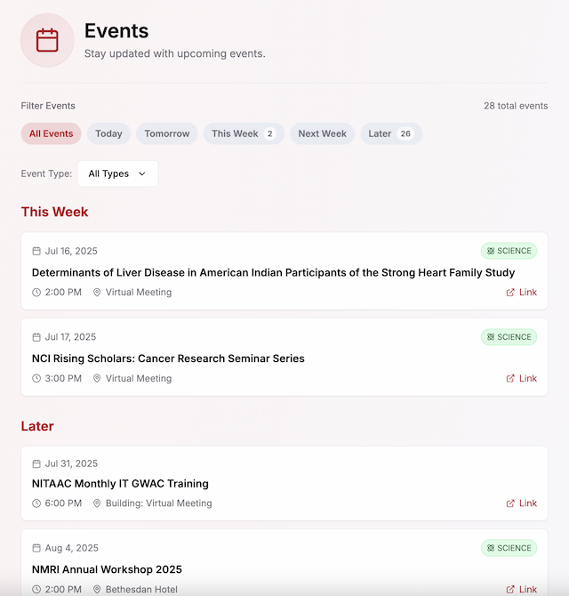 NanCI - Connecting Researchers